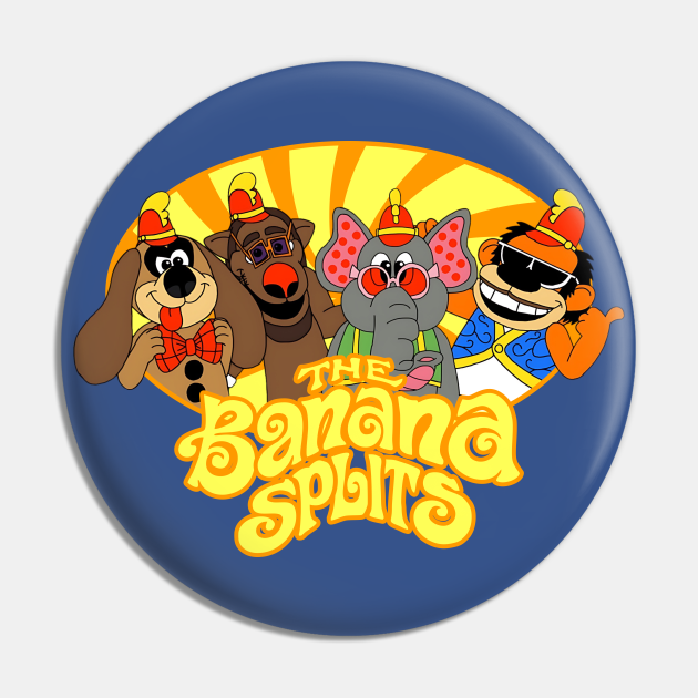 The Banana Splits - Cartoons - Banana Splits - Pin | TeePublic