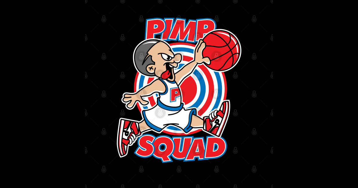 PIMP SQUAD x PAMANA HOOPS - Weckywerks - Sticker | TeePublic