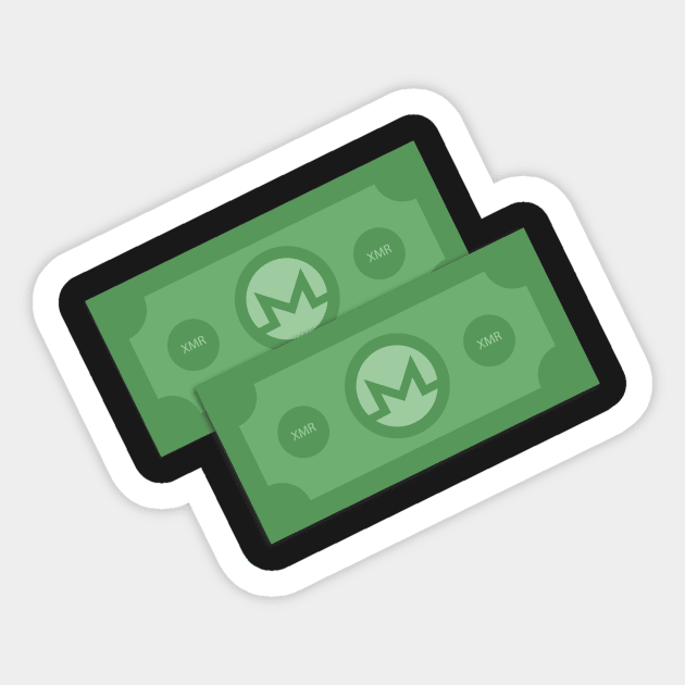 Monero Notes - Monero - Sticker | TeePublic
