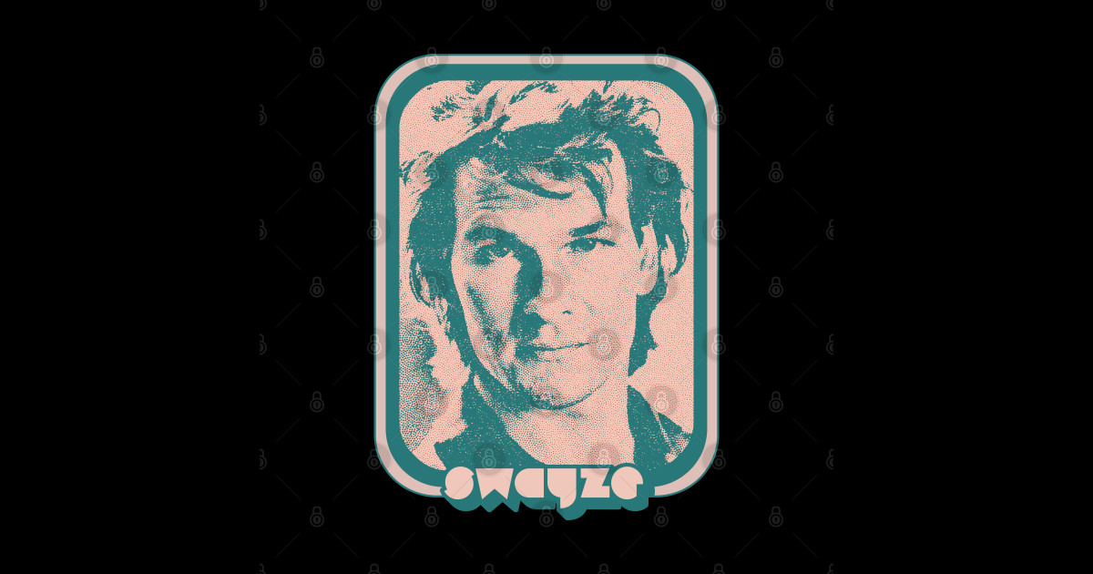 Patrick Swayze // Retro 80s Fan Aesthetic Design - Patrick Swayze ...