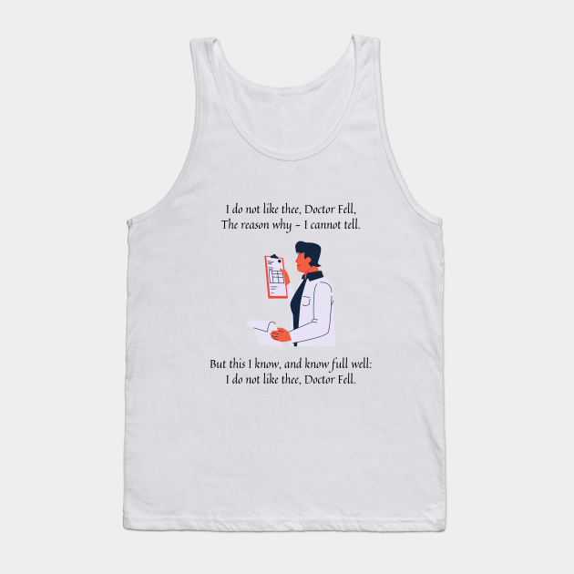 I do not like thee Doctor Fell nursery rhyme (male version) - Nursery ...