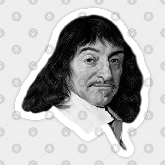 Rene Descartes - Rene Descartes - Sticker | TeePublic