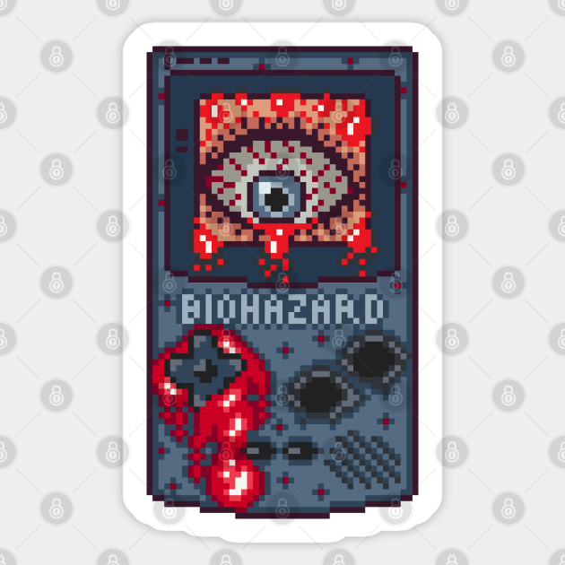 Resident Evil Pixel Art - Resident Evil - Sticker | TeePublic