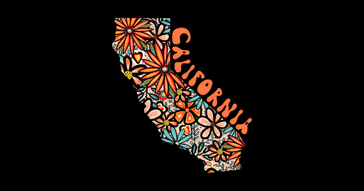 California State Design | Artist Designed Illustration Featuring ...
