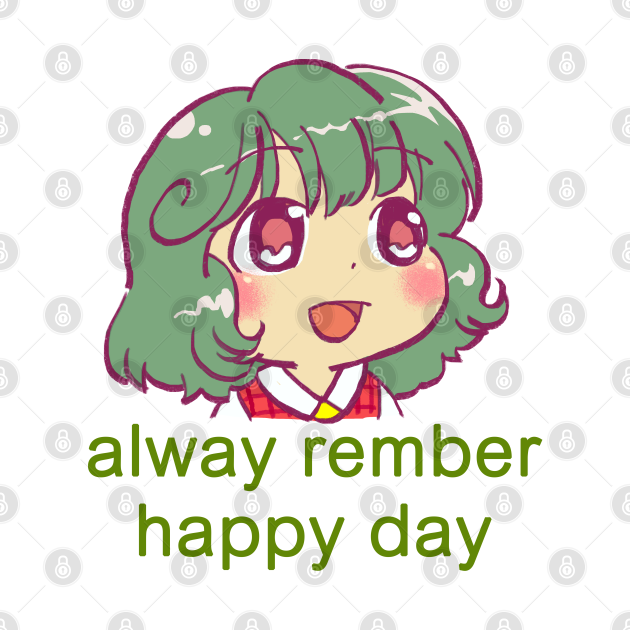 pls rember happy day yuuka kazami - Rember Happy Day - T-Shirt | TeePublic