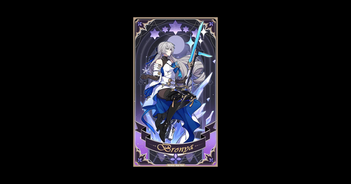 Bronya Revelation Card Honkai Star Rail - Honkai - Sticker | TeePublic