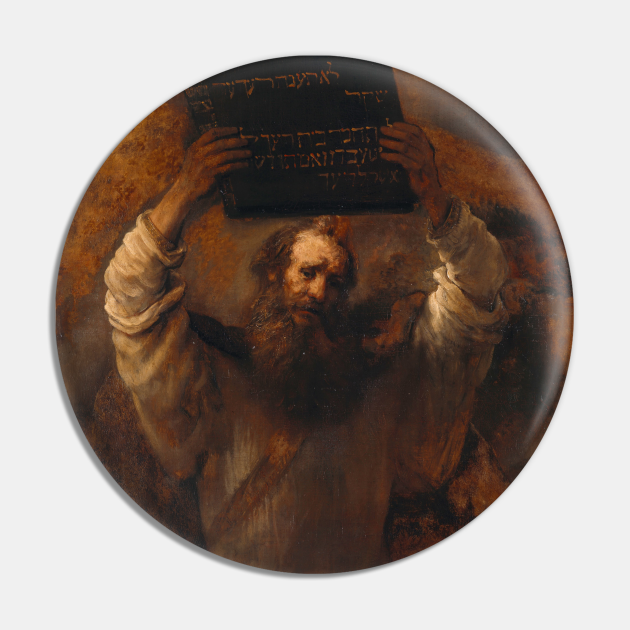 Moses with the Ten Commandments by Rembrandt - Ten Commandments - Pin ...