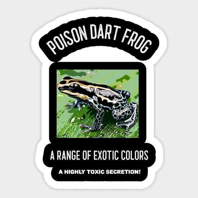 Poison Dart Frog - Frog - Sticker | TeePublic