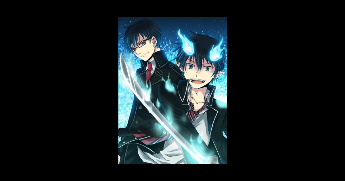 blue exorcist - Anime - Sticker | TeePublic