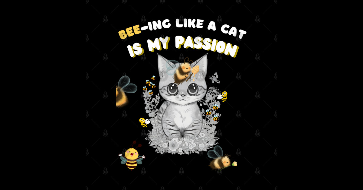 Bee And Cute Cat - Bee And Puppycat - Sticker | TeePublic