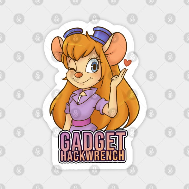 Gadget - Gadget Hackwrench - Magnet | TeePublic