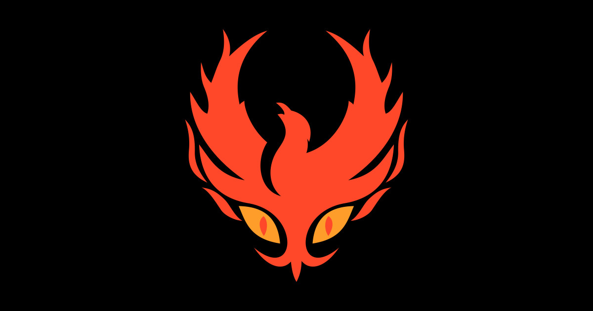 Phoenix Eyes - Phoenix Bird - Sticker | TeePublic