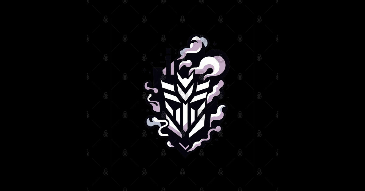 Decepticon Logo - Decepticon - Sticker | TeePublic