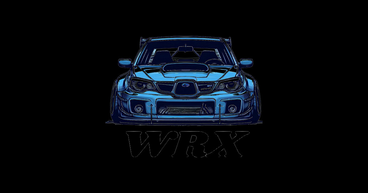 Widebody Subaru WRX STI Side Chest Design - Subaru Wrx - Sticker ...