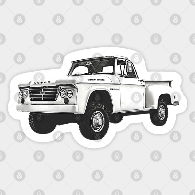 Dodge Power Wagon - Power Wagon - Sticker | TeePublic