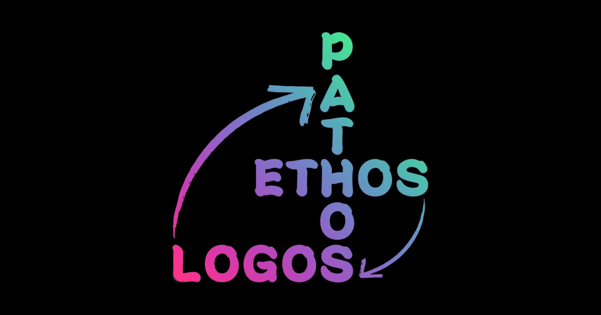 Ethos, Pathos, Logos - Pathos - Sticker | TeePublic