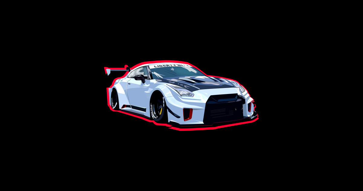 LBWK GT-R35 - Gtr R35 - Posters and Art Prints | TeePublic