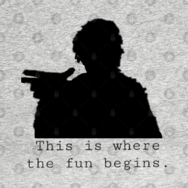 Where the fun begins - Anakin Skywalker - Star Wars - T-Shirt | TeePublic