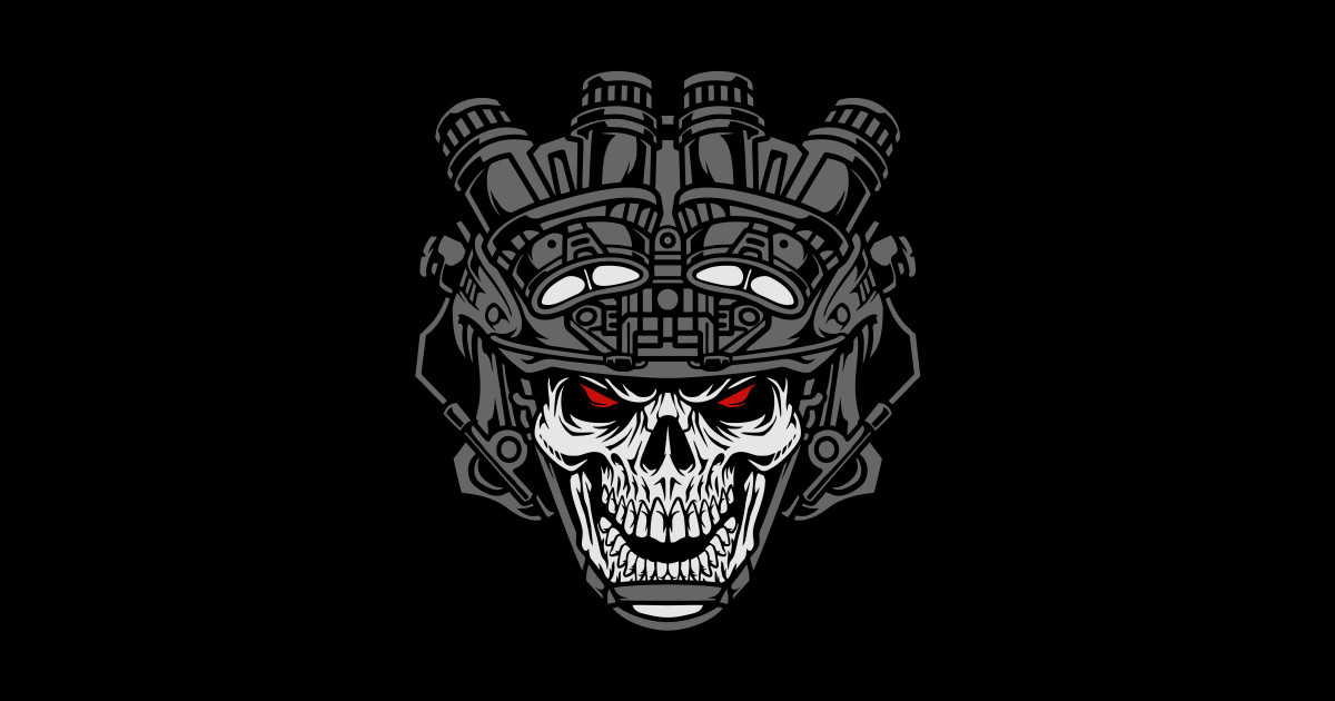 Tactical Skull - Tactical - Sticker | TeePublic