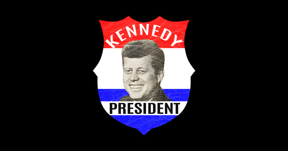 President John F. Kennedy Campaign Badge Vintage JFK - President ...
