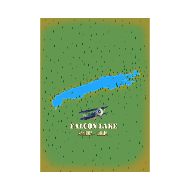 falcon lake Manitoba Canada - Falcon Lake Manitoba Canada - T-Shirt ...