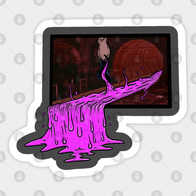 River of Slime - Ghostbusters - Sticker | TeePublic