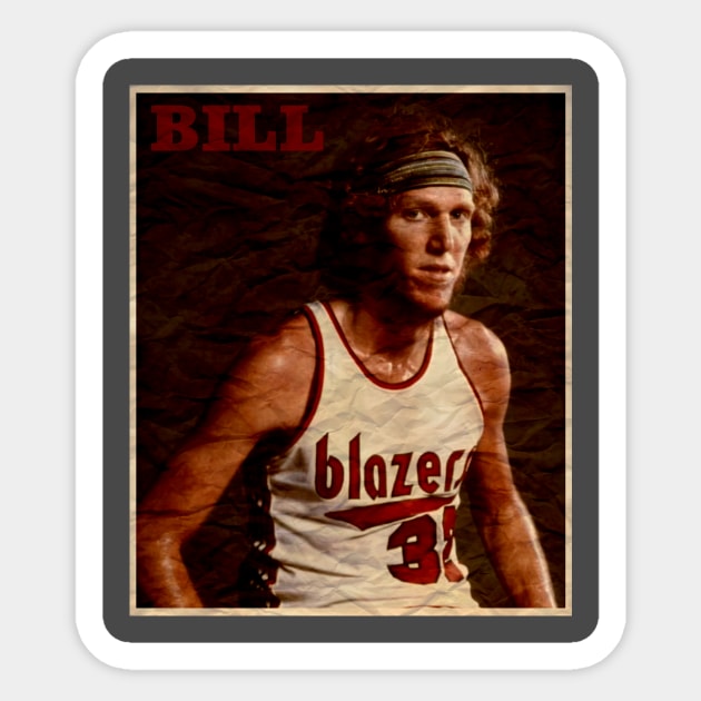 Tangled Bill Walton Poster - Bill Walton - Sticker | TeePublic