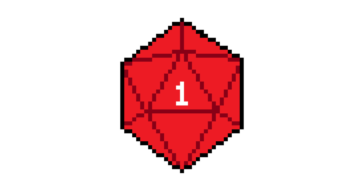 d20 Fail - Dice - T-Shirt | TeePublic