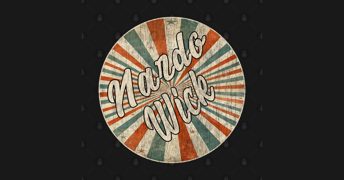 Retro Circle Nardo Wick - Band - T-Shirt | TeePublic