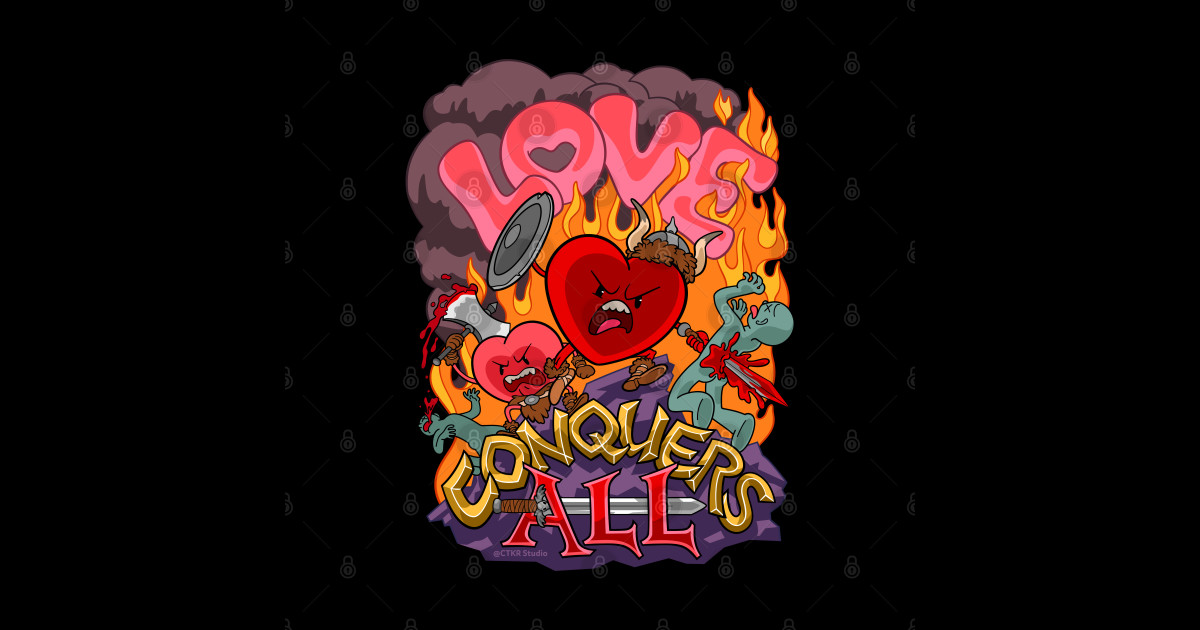 Love Conquers All - Barbarian Viking Hearts - Love Conquers All ...