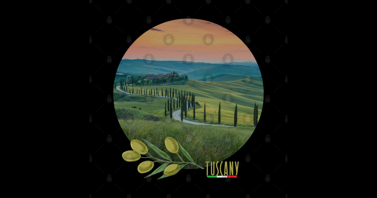 Tuscany - Tuscany - Sticker | TeePublic