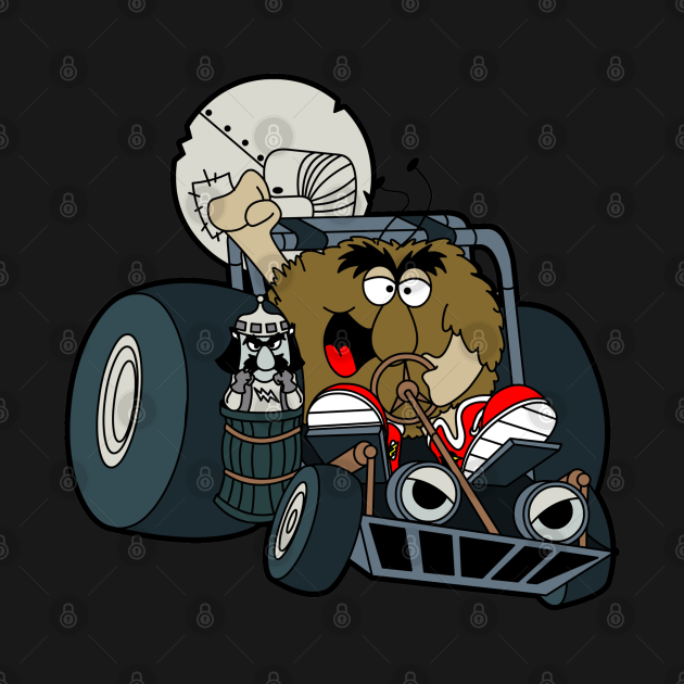 Murky and Lurky Cruise Round In Their Grunge Buggy - Rainbow Brite ...