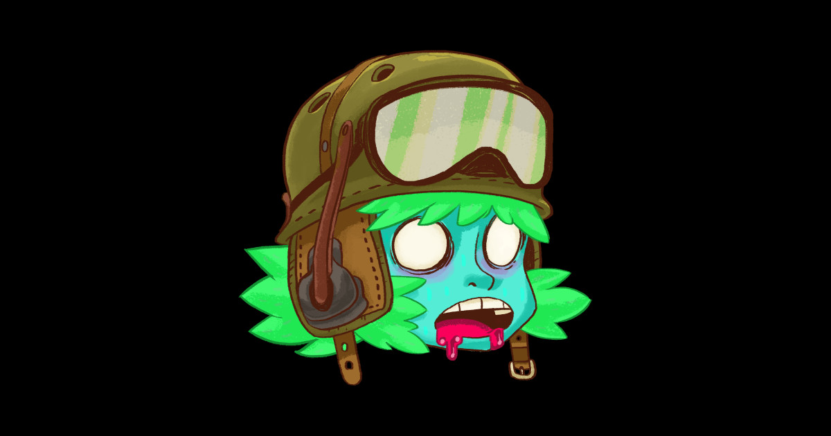 Zombie Tanker Head - Zombie - Sticker | TeePublic