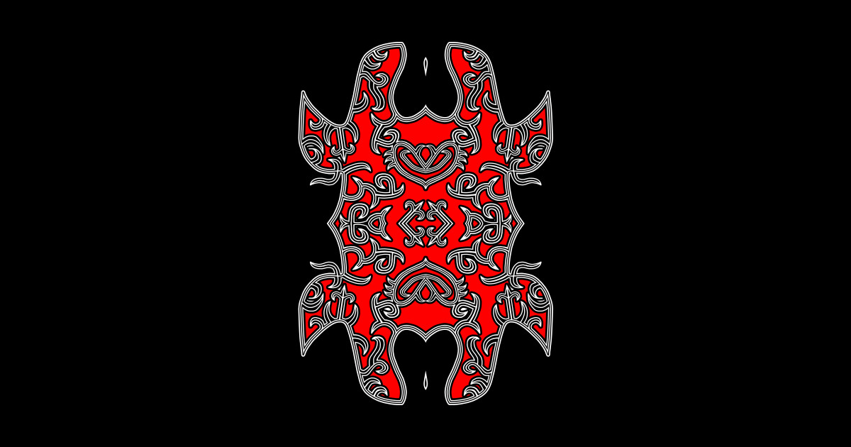 tribal motif batak gorga batik batak - Tribal - Sticker | TeePublic