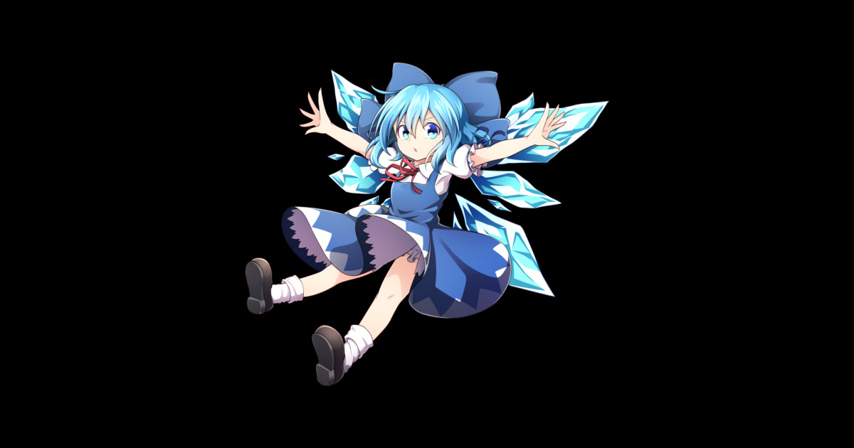 Cirno Ice Fairy - Cirno - Sticker | TeePublic