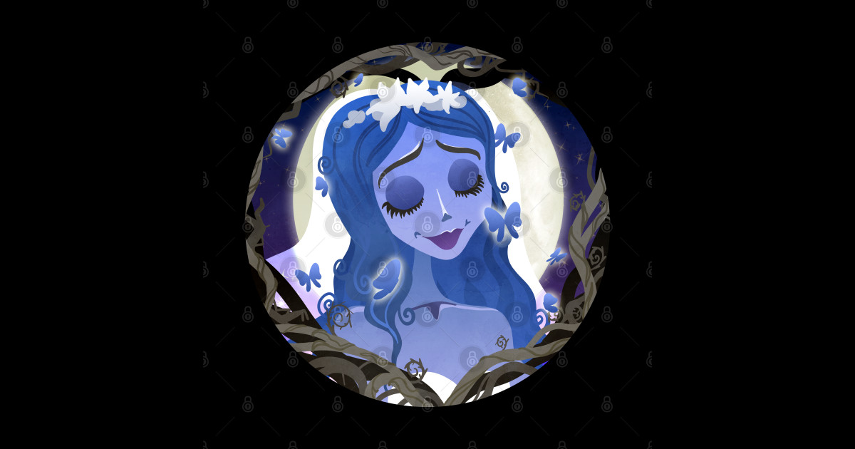 Corpse Bride Emily - Corpse Bride - Sticker | TeePublic
