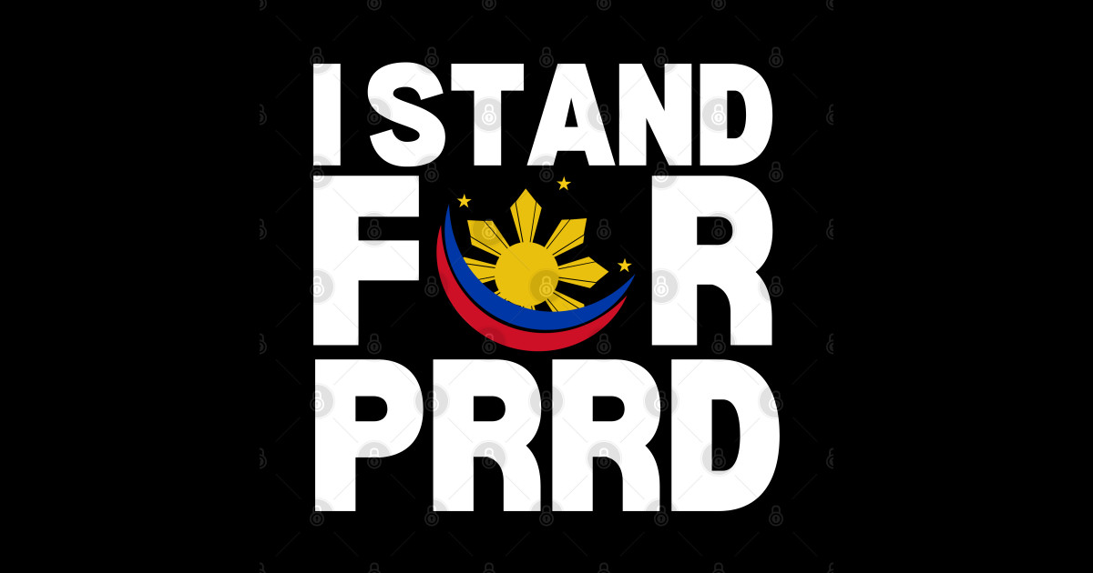 I Stand With PRRD free Duterte - Free Duterte - Sticker | TeePublic