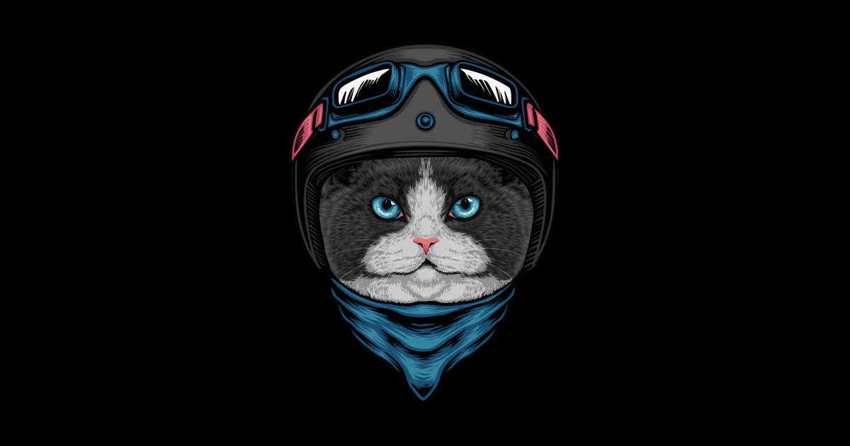 Cat Rider - Cat Rider - Tapestry | TeePublic