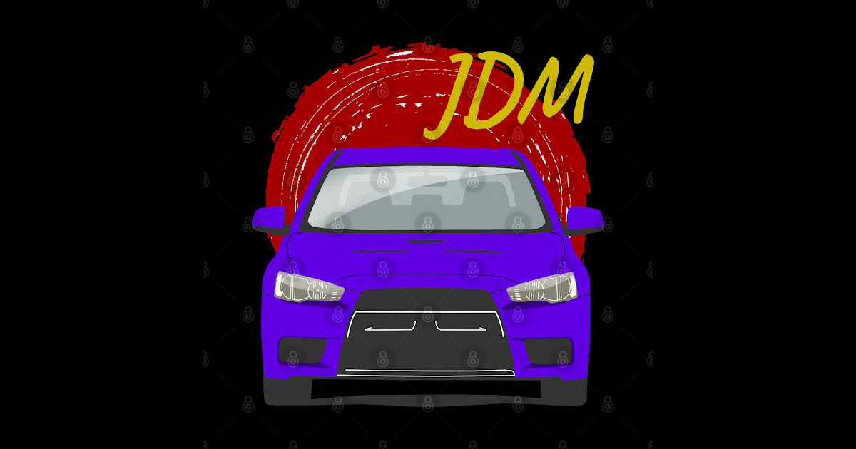 Mitsubishi Lancer Evolution X Tribute - Evo X - Sticker | TeePublic