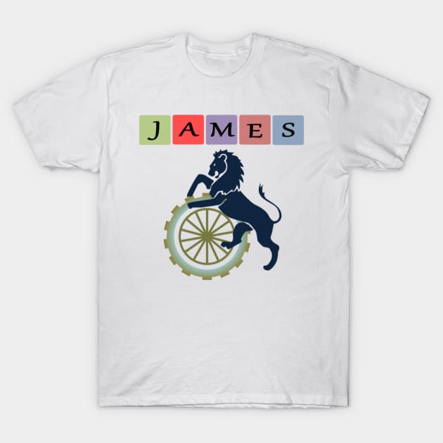 James - Name James - T-Shirt | TeePublic