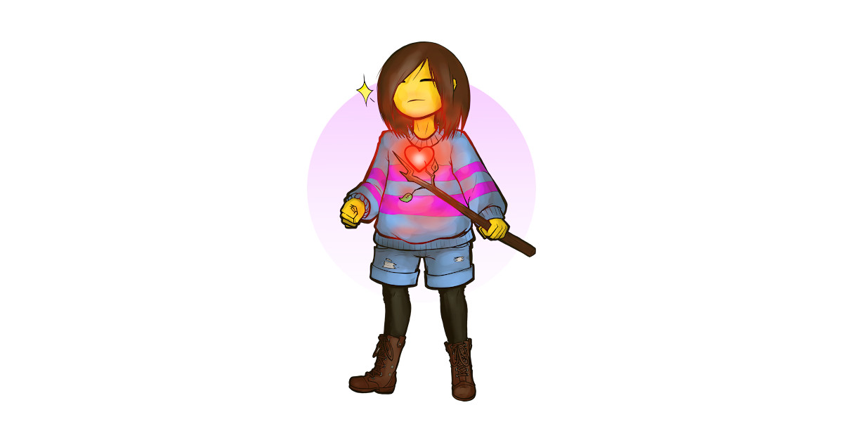 Undertale Frisk - Undertale - T-Shirt | TeePublic