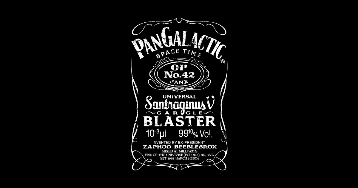 Pan Galactic Gargle Blaster - Original 42 (Worn Look) - Pan Galactic ...