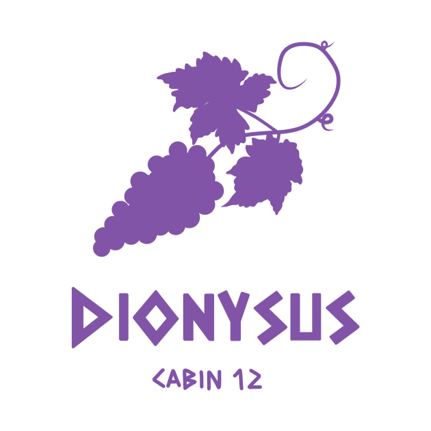 Dionysus symbol cabin 12 - Percy Jackson - T-Shirt | TeePublic
