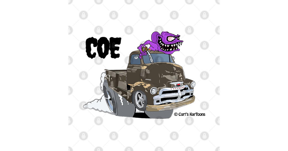 Bad Ass COE - Truck - T-Shirt | TeePublic
