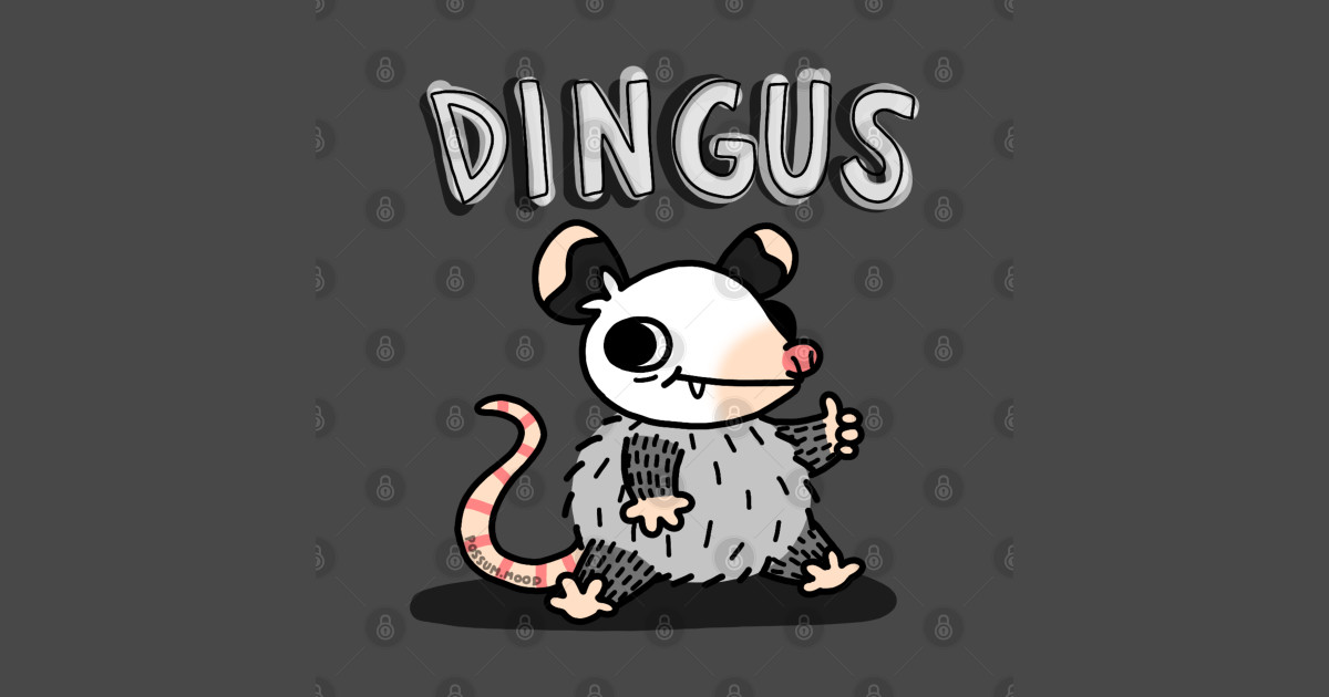 Dingus - Opossum - T-Shirt | TeePublic
