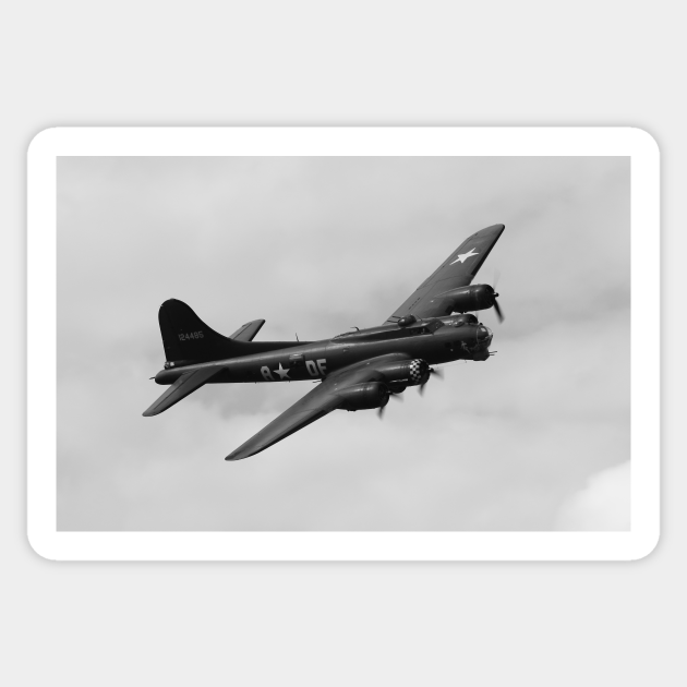 The Mission: B-17 Flying Fortress - B17 - Sticker | TeePublic