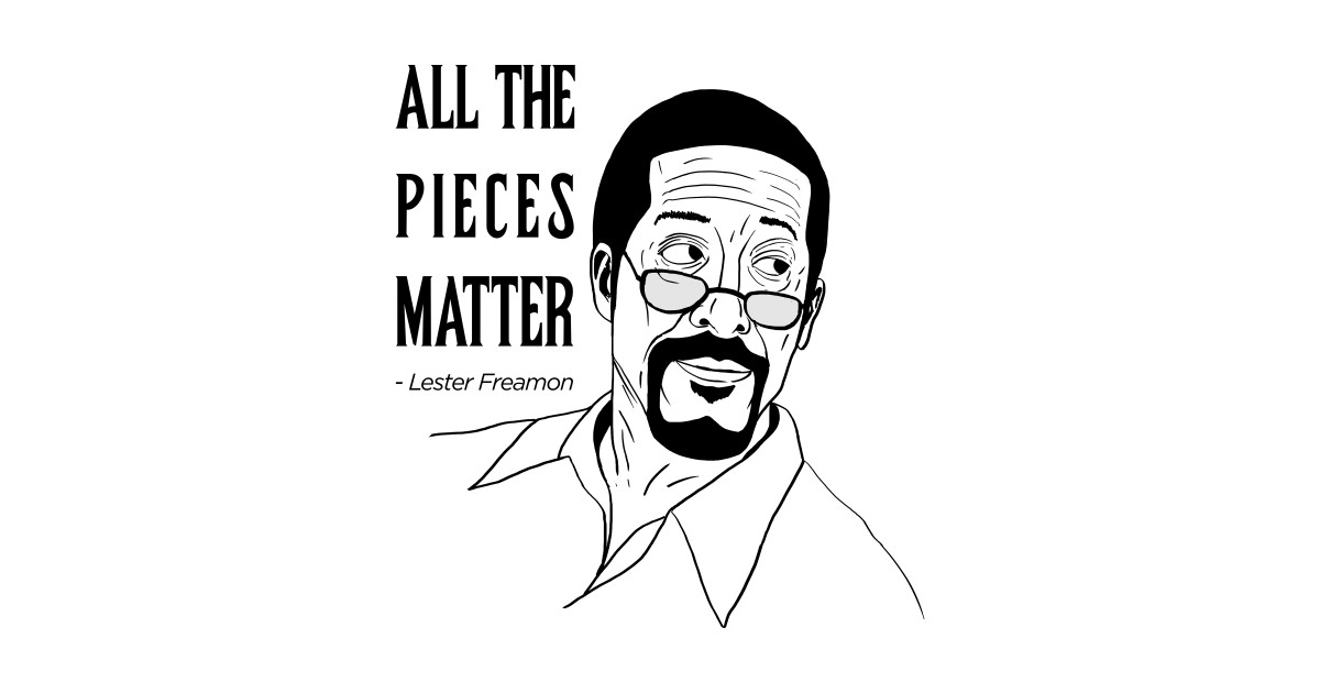 Lester Freamon - Lester Freamon - T-Shirt | TeePublic