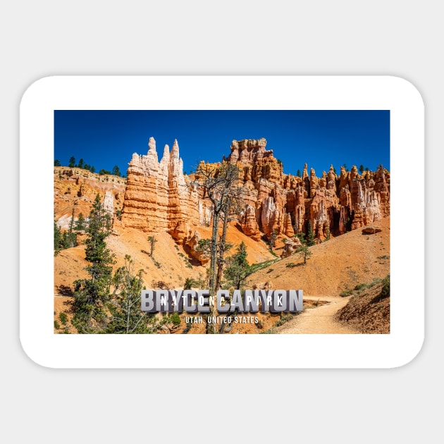 Bryce Canyon National Park - Bryce Canyon National Park - Sticker ...
