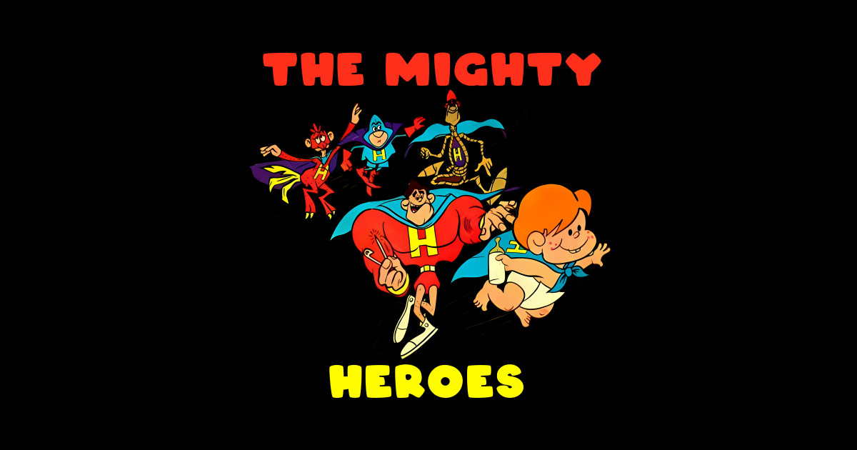 The Mighty Heroes - Mighty Heroes - Sticker | TeePublic