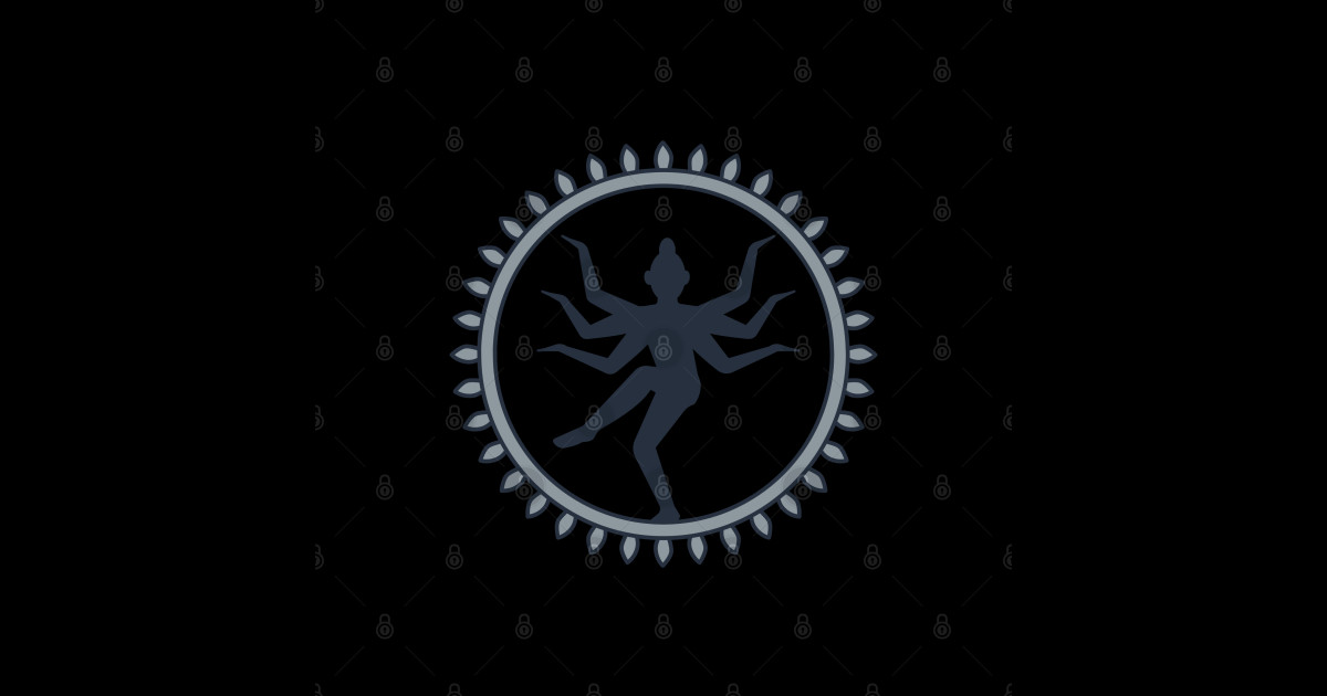 Nataraj Shiva Cosmic Dance - Shiva - Sticker | TeePublic